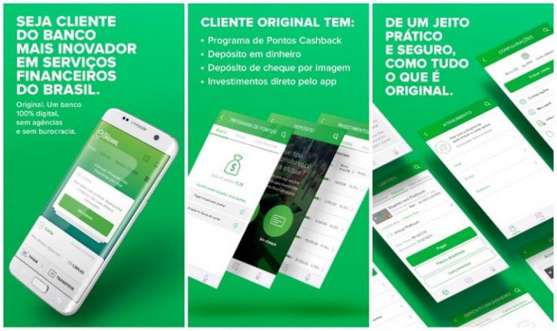 Banco Original: Cartão de Crédito e Conta Corrente | Seja Geek