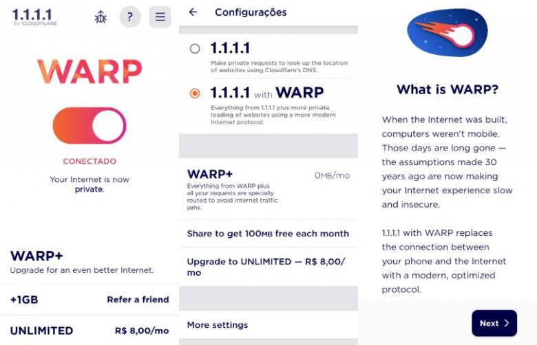 Cloudflare Warp VPN está disponível para todos! | Seja Geek
