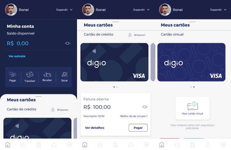 digioConta a Conta Digital do Digio | Seja Geek