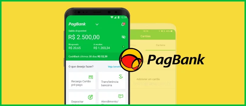 PagBank oferece investimento com 210% do CDI e Liquidez Diária | Seja Geek