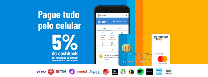 Agora você pode usar seu Cartão de Débito no RecargaPay para realizar ...