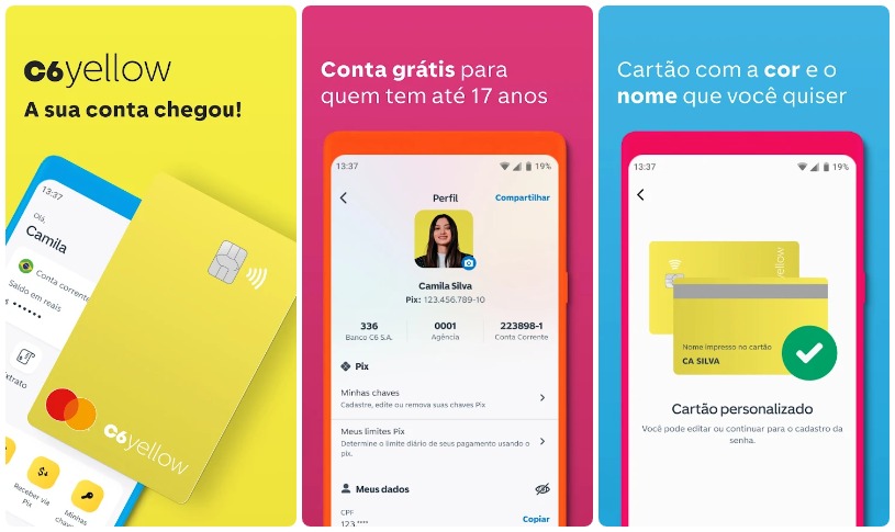 C6 Yellow: C6 Bank lança conta Yellow para crianças e adolescentes ...